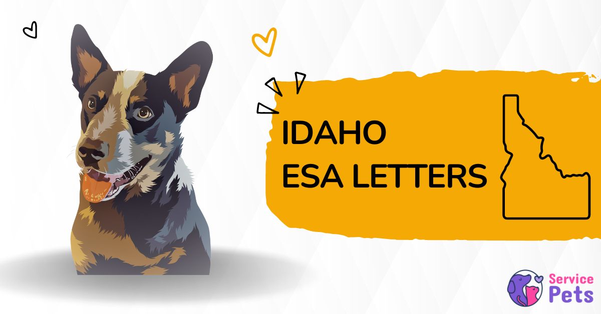 Get An Idaho ESA Letter Online Today! 100% Guaranteed!