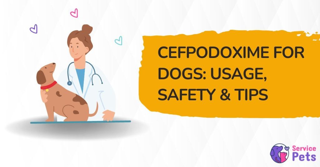Cefpodoxime for Dogs: Usage, Safety, and Tips | Service Pets