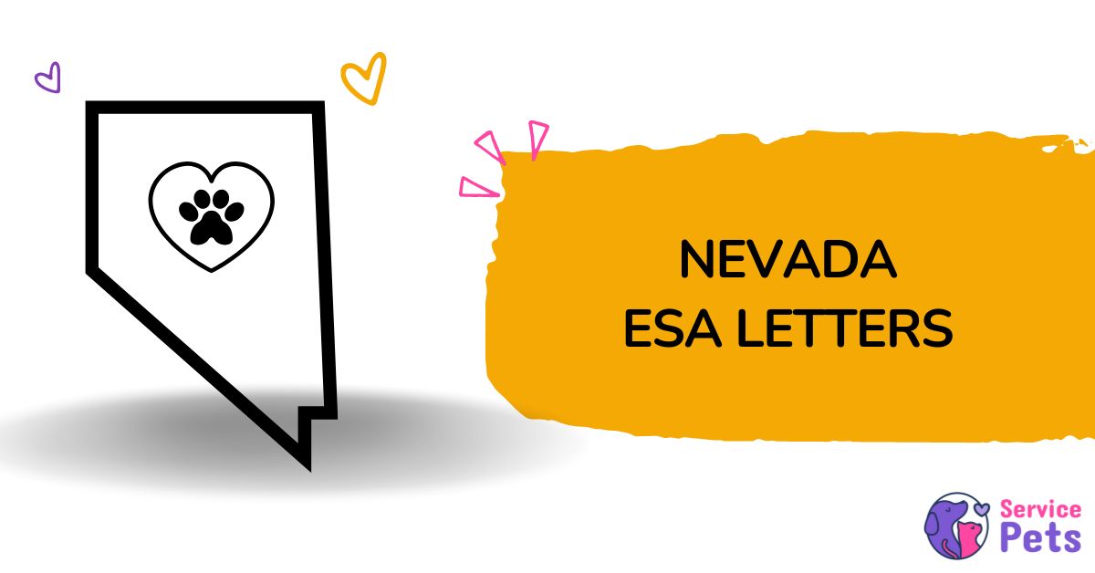 Nevada ESA Letters Fast, Easy, 100% Money-Back Guaranteed!